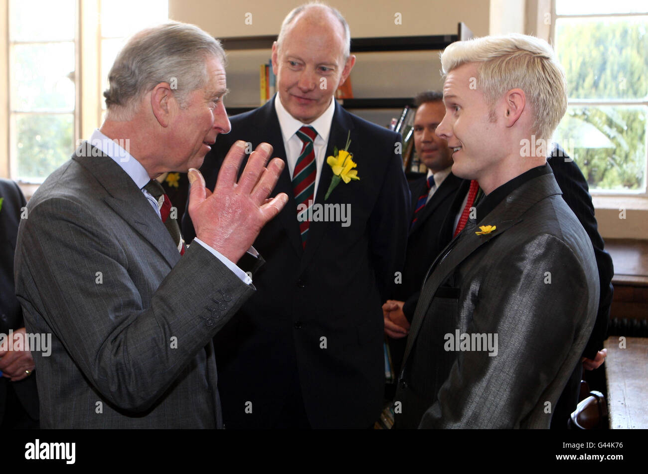 The Prince of Wales visits principality Stock Photo - Alamy