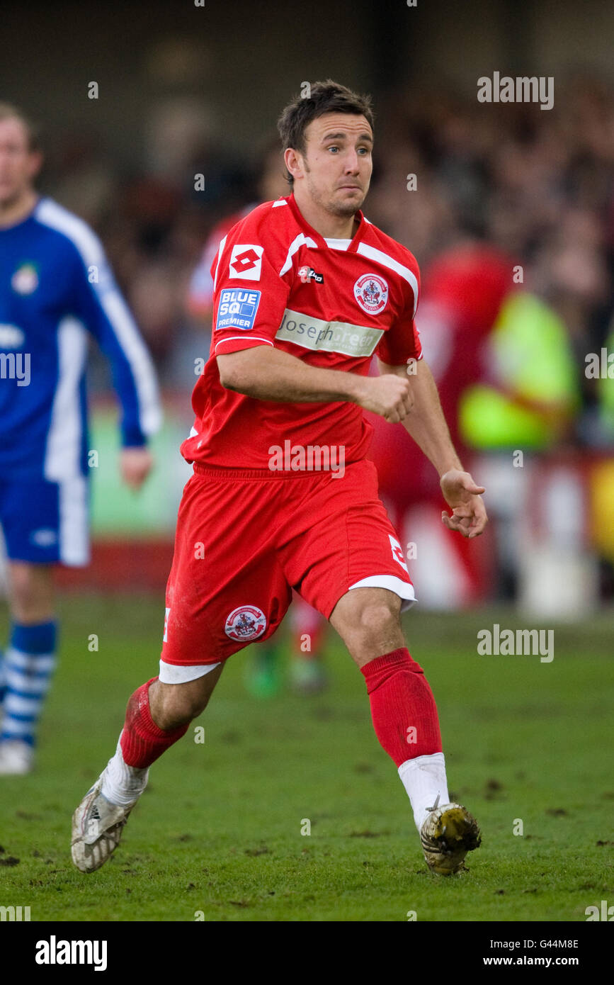 Soccer blue square premier league crawley town wrexham broadfield ...