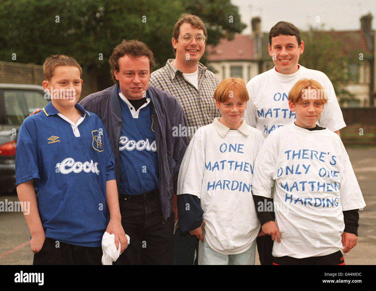 Matthew Harding arrives West Ham Stock Photo - Alamy