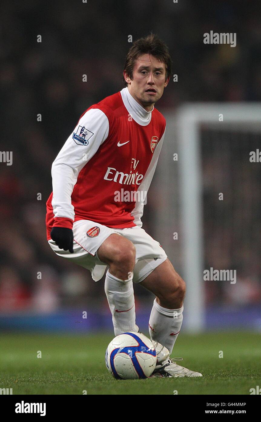 Emirates stadium tomas rosicky hi-res stock photography and images - Alamy