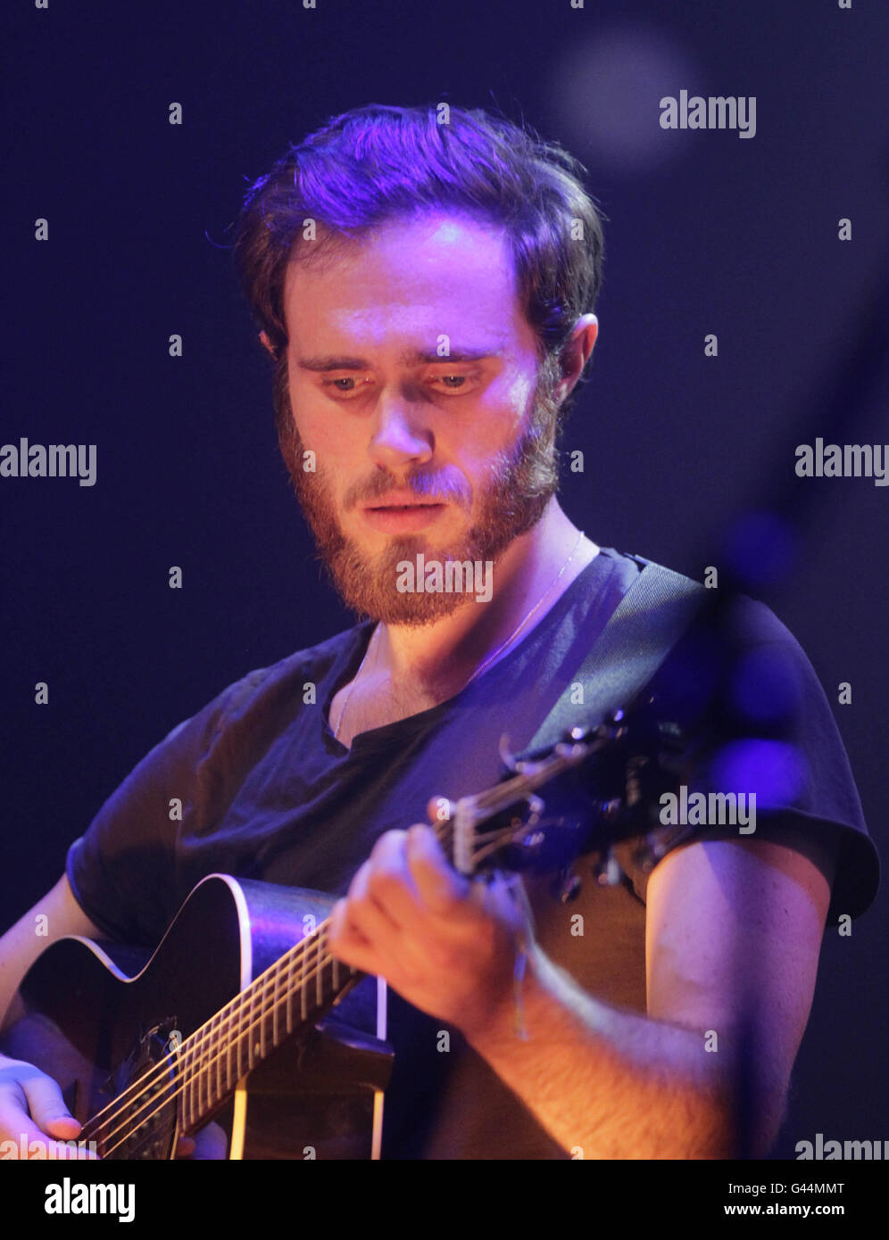 James Vincent McMorrow on stage at the Choice Music Awards in Dublin ...