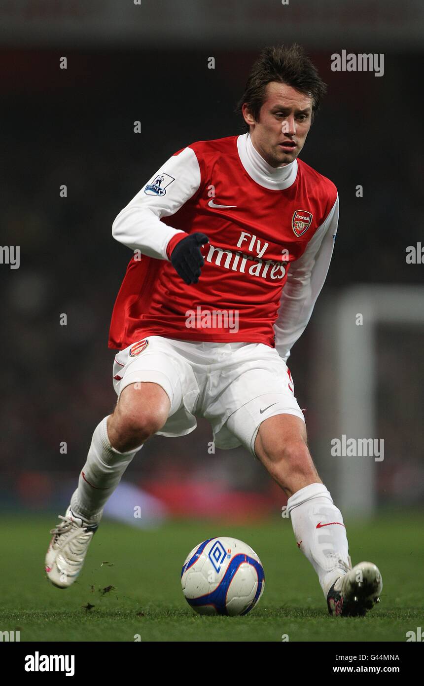 Emirates stadium tomas rosicky hi-res stock photography and images - Alamy