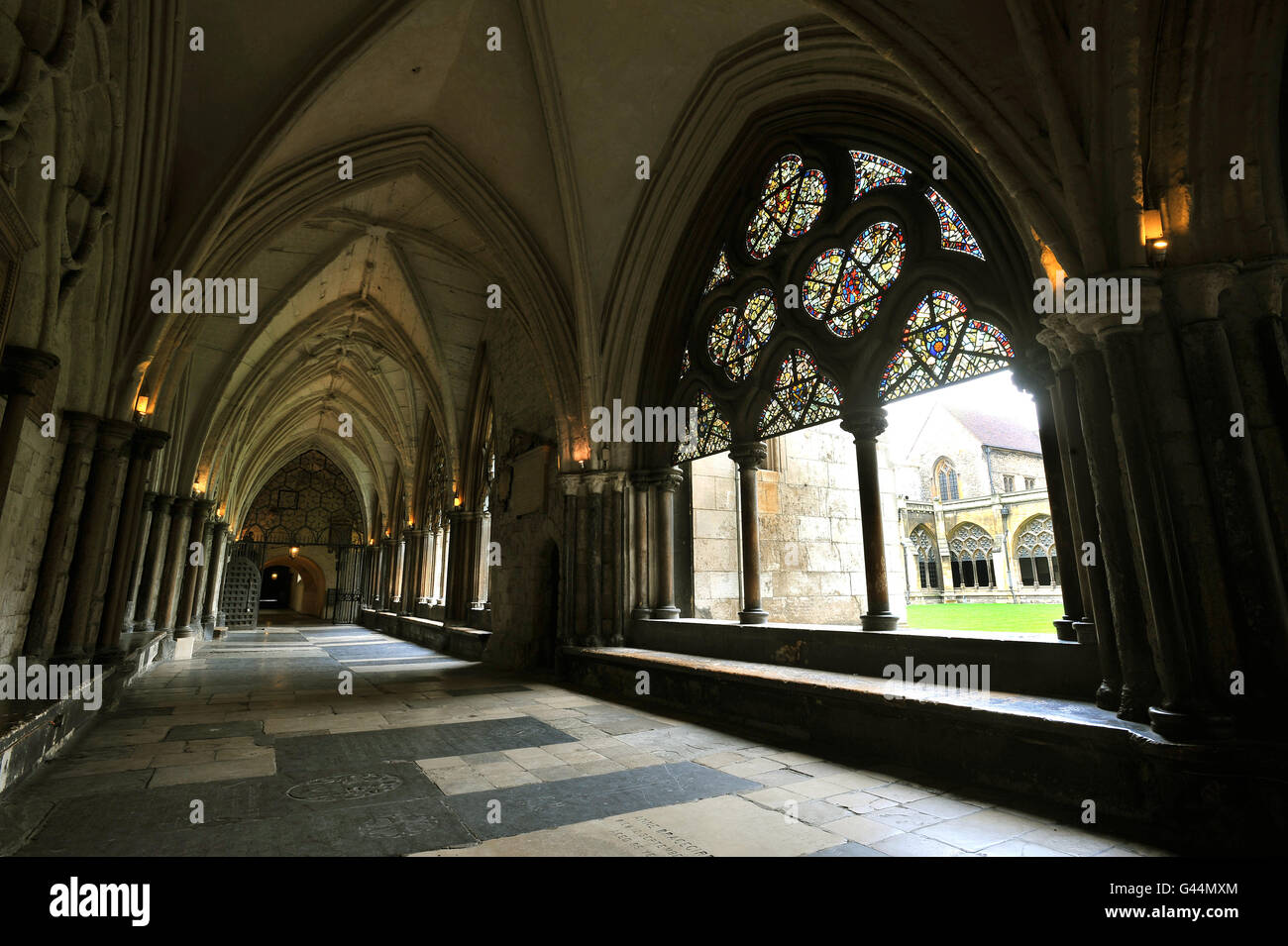 Westminster Abbey interiors Stock Photo - Alamy