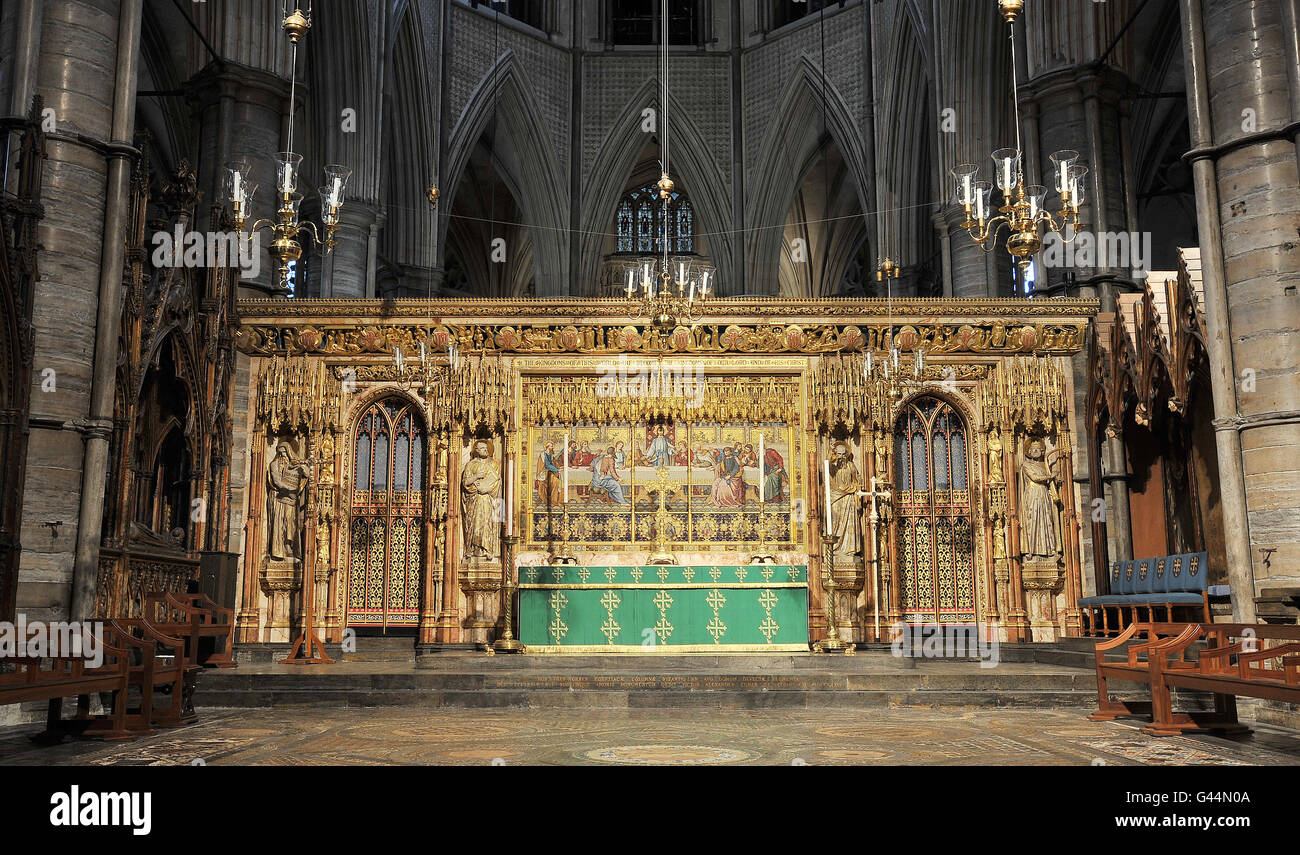 High altar westminster abbey london hi-res stock photography and images ...