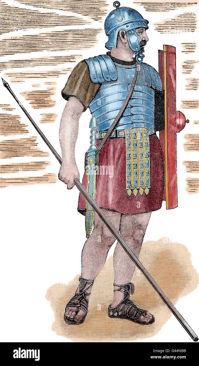 Late Roman Legionaries Fourth Century Ad Roman History