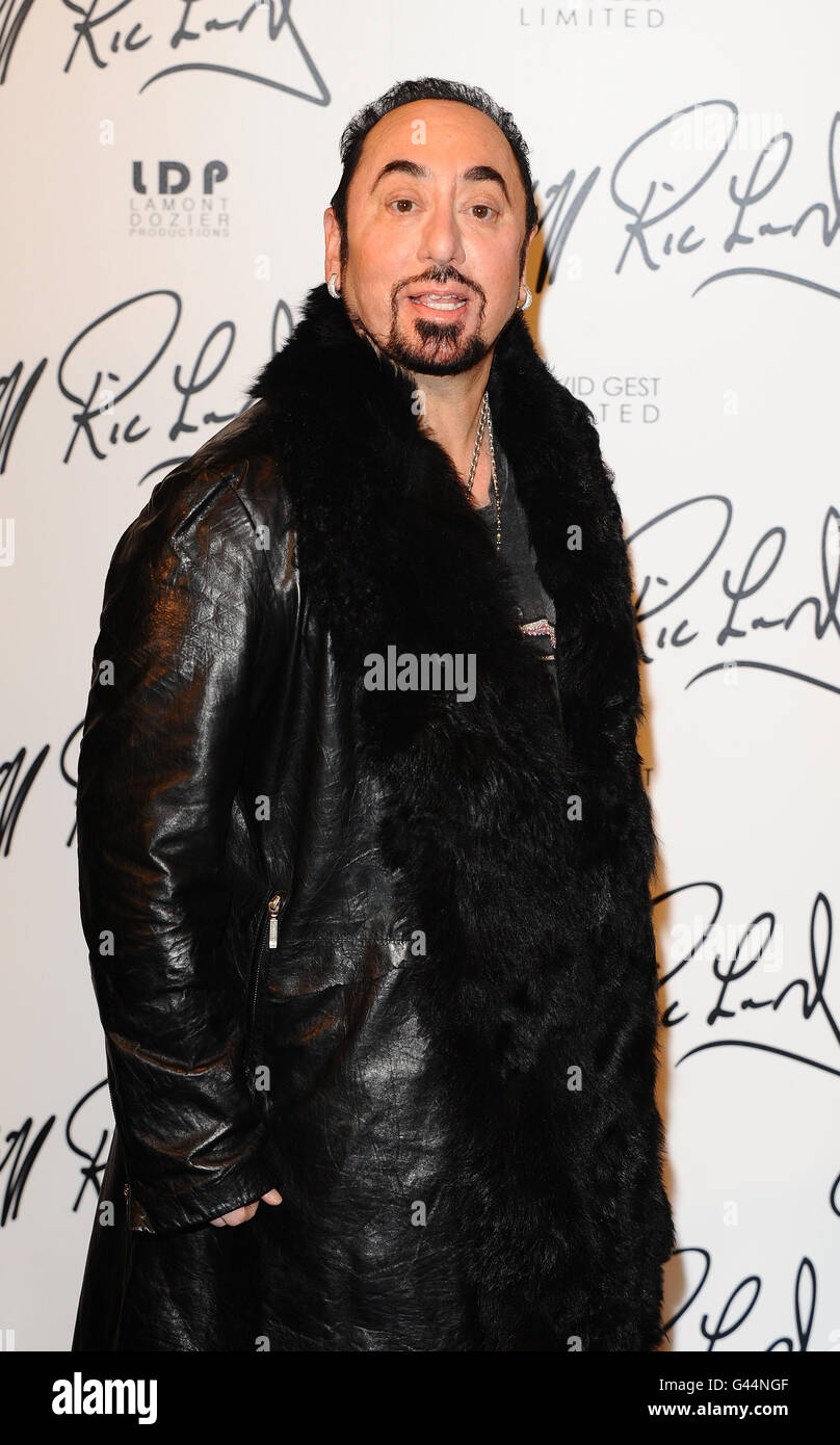 Producer David Gest arrives at a photocall at Gilgamesh in London where ...