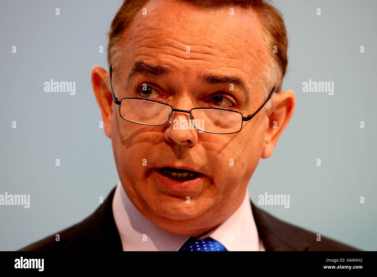 Leader of the conservative group in the welsh assembly hi-res stock ...
