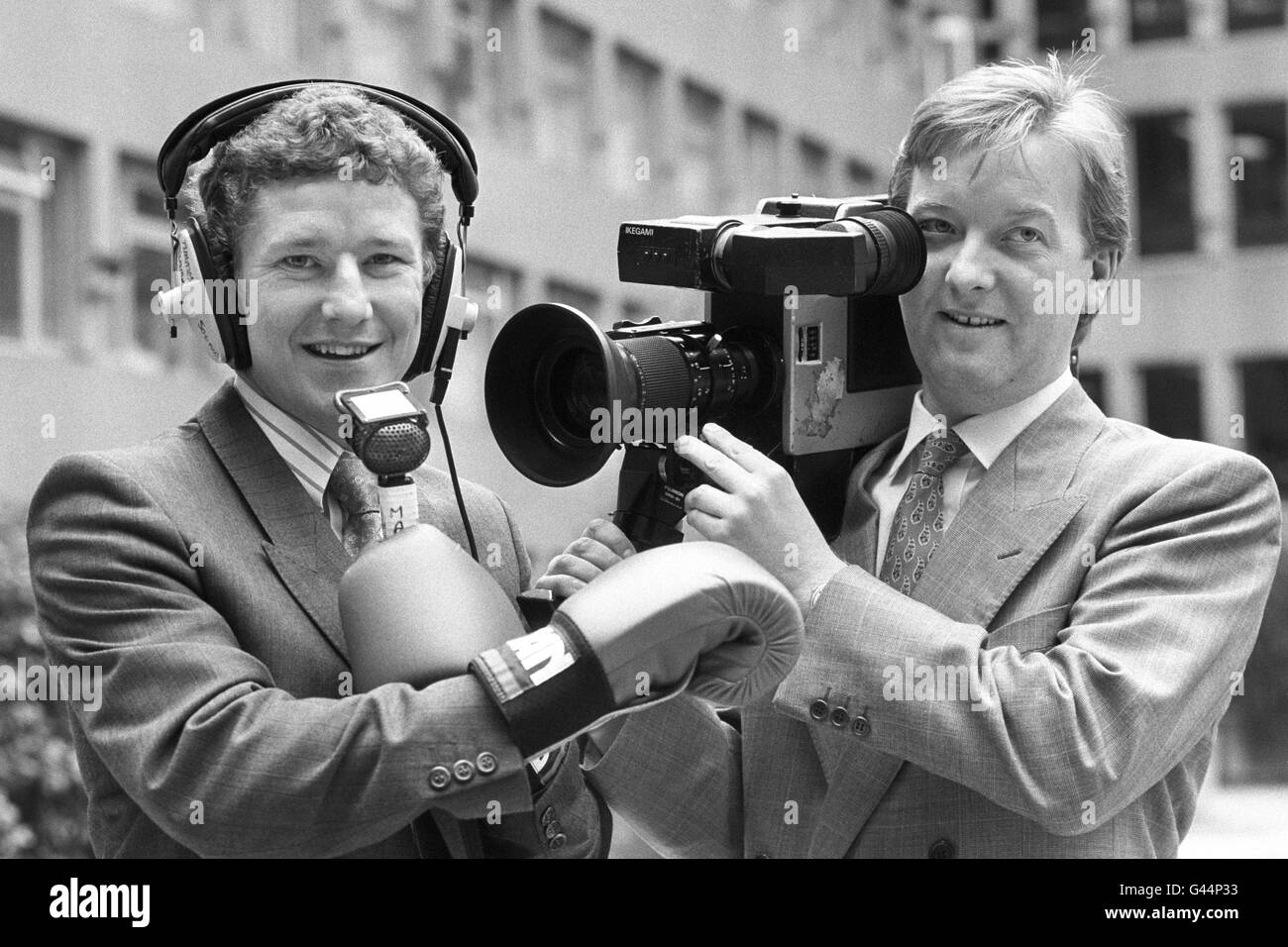 Boxing - Terry Marsh and Frank Warren Stock Photo - Alamy