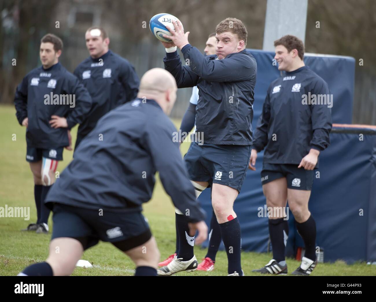Rugby Union - RBS 6 Nations - Scotland v Ireland - Scotland Training ...
