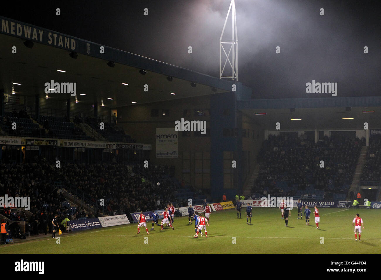 Soccer football league two gillingham rotherham united krbs priestfield ...