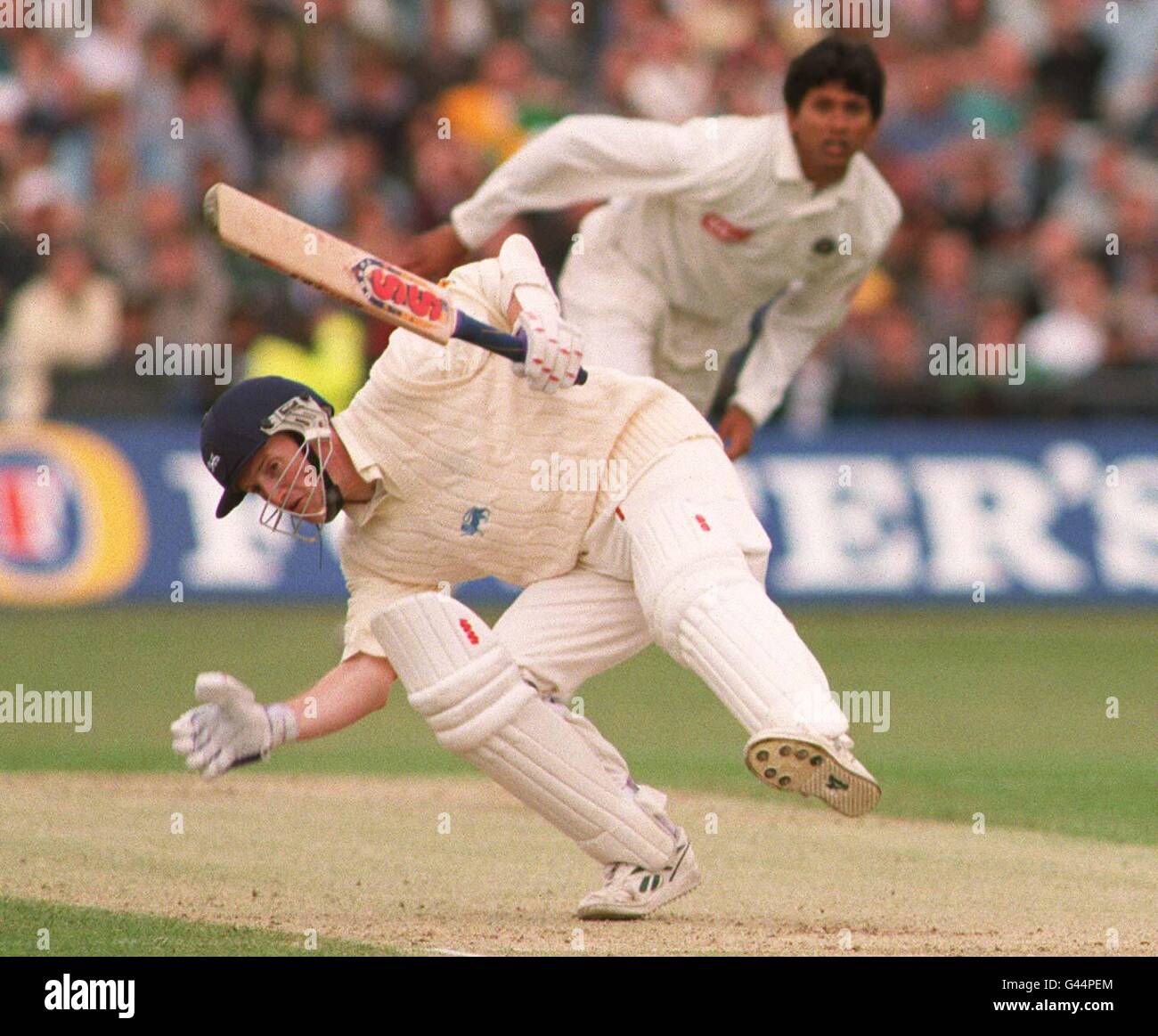ALISTAIR BROWN - ENGLAND V INDIA Stock Photo - Alamy