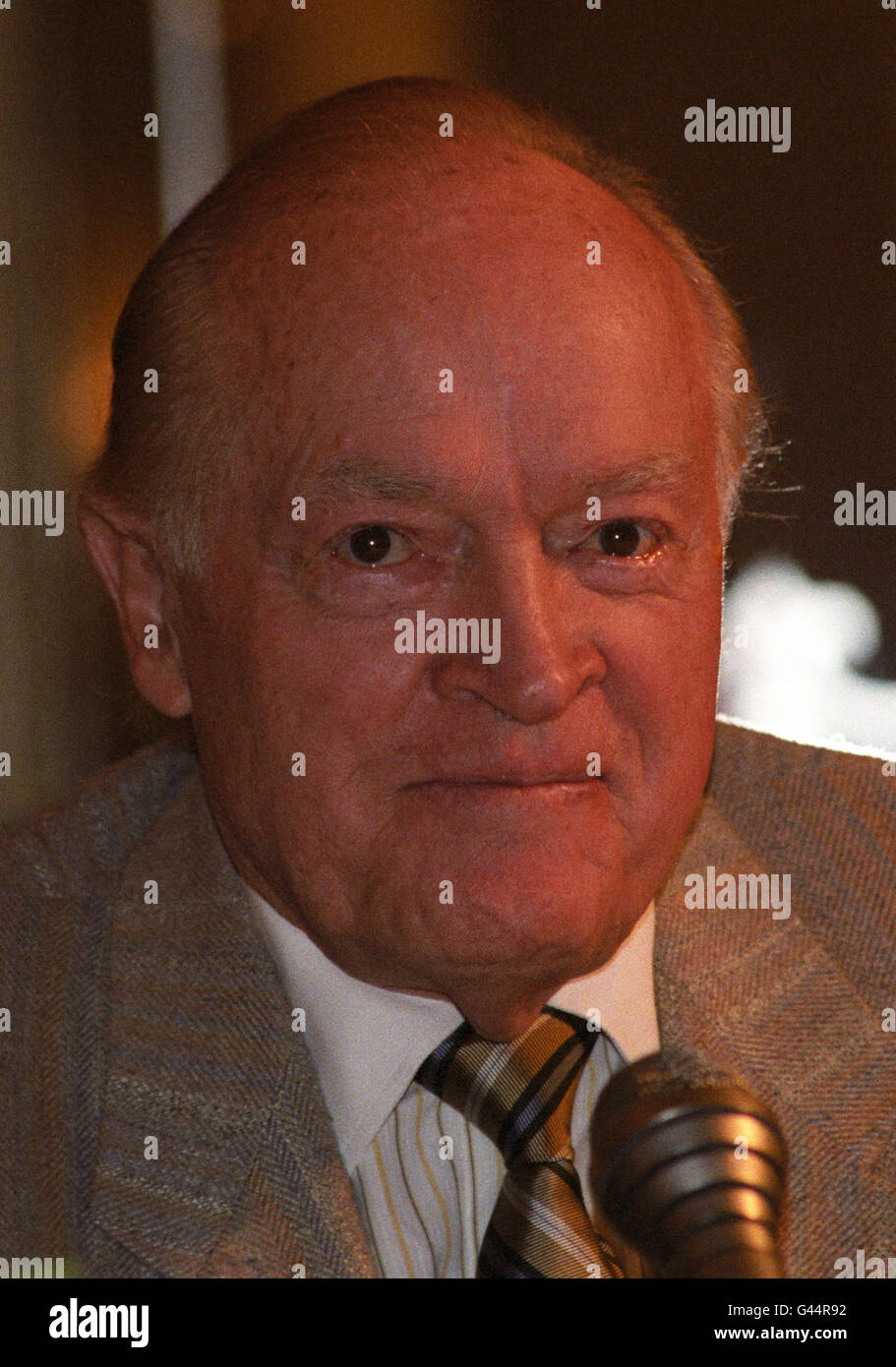 Hollywood comedian Bob Hope who celebrates his 93rd birthday on ...