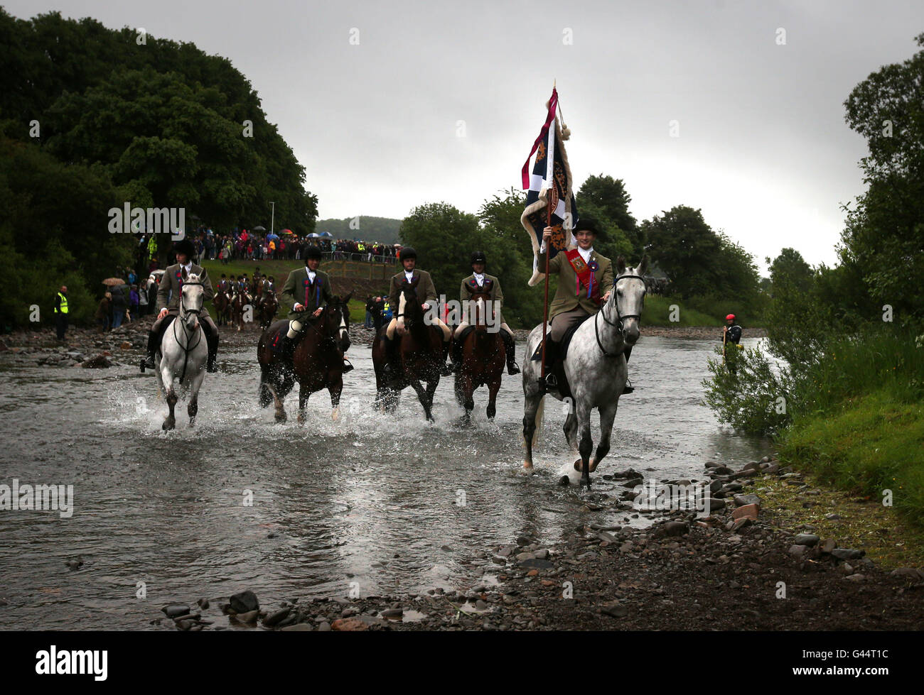 Selkirk common riding hi-res stock photography and images - Alamy