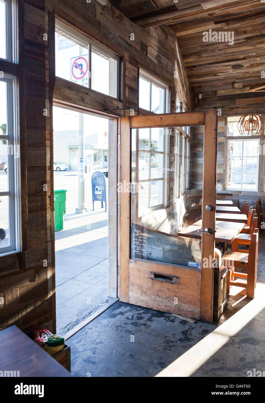 Outerlands restaurant, San Francisco, USA Stock Photo - Alamy
