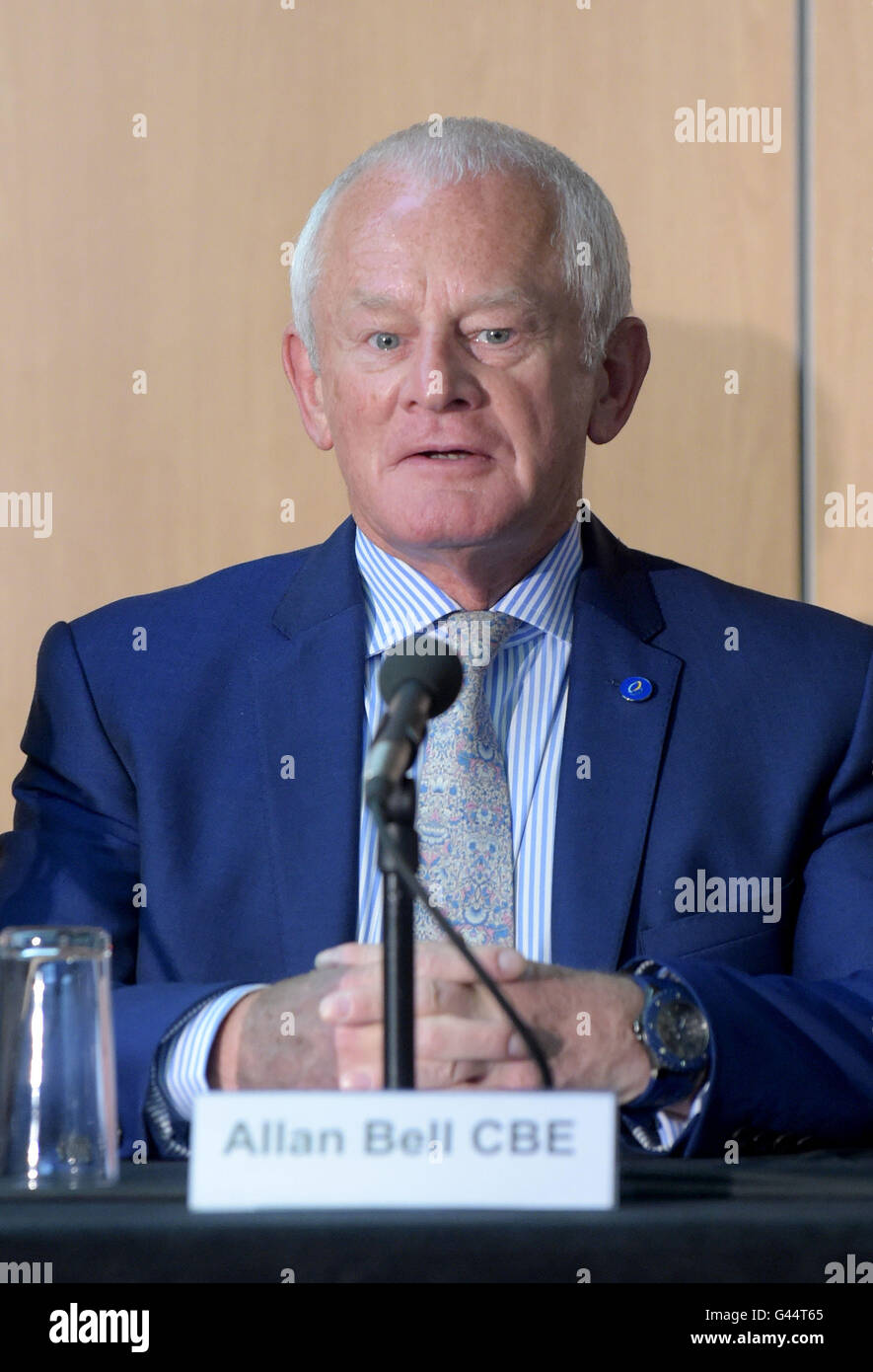Allan bell chief minister isle of man hi-res stock photography and ...