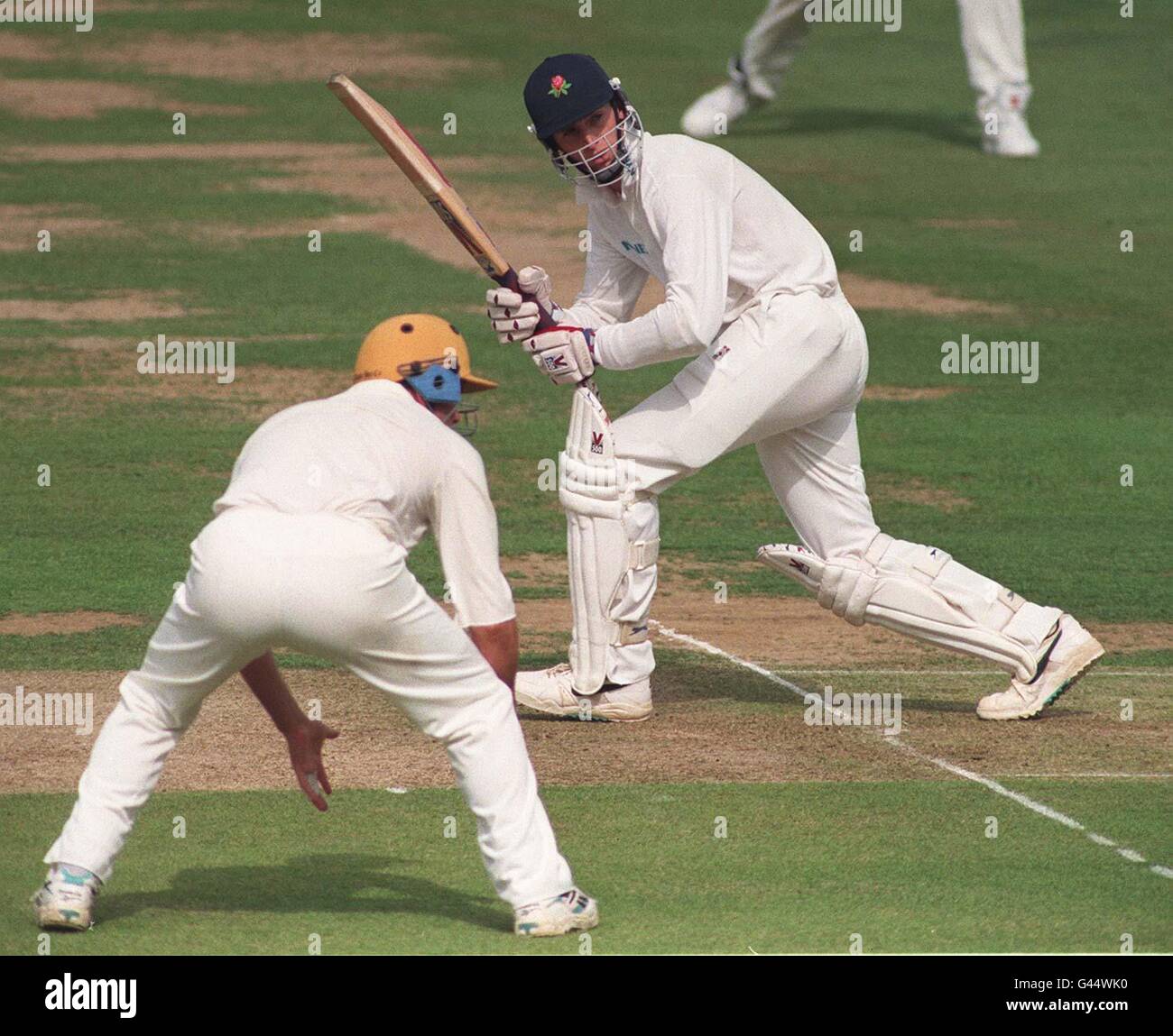 Cricket John Crawley Stock Photo - Alamy