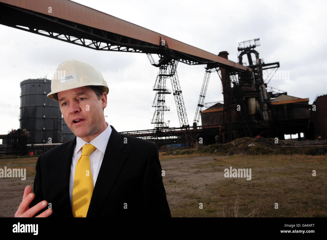 Redcar Steel works Stock Photo - Alamy