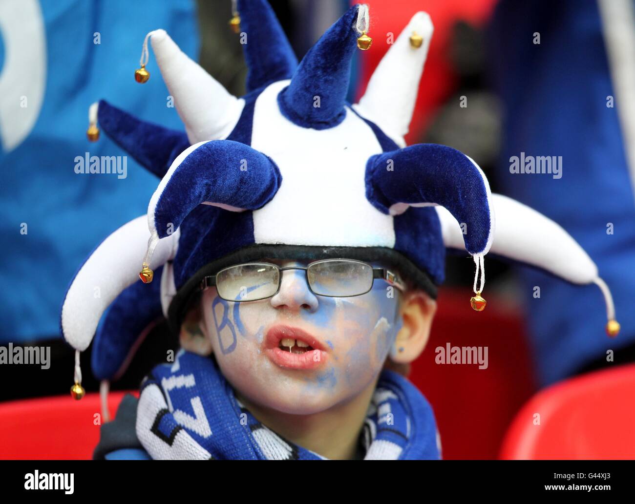 Face paint jester headshot hi-res stock photography and images - Alamy