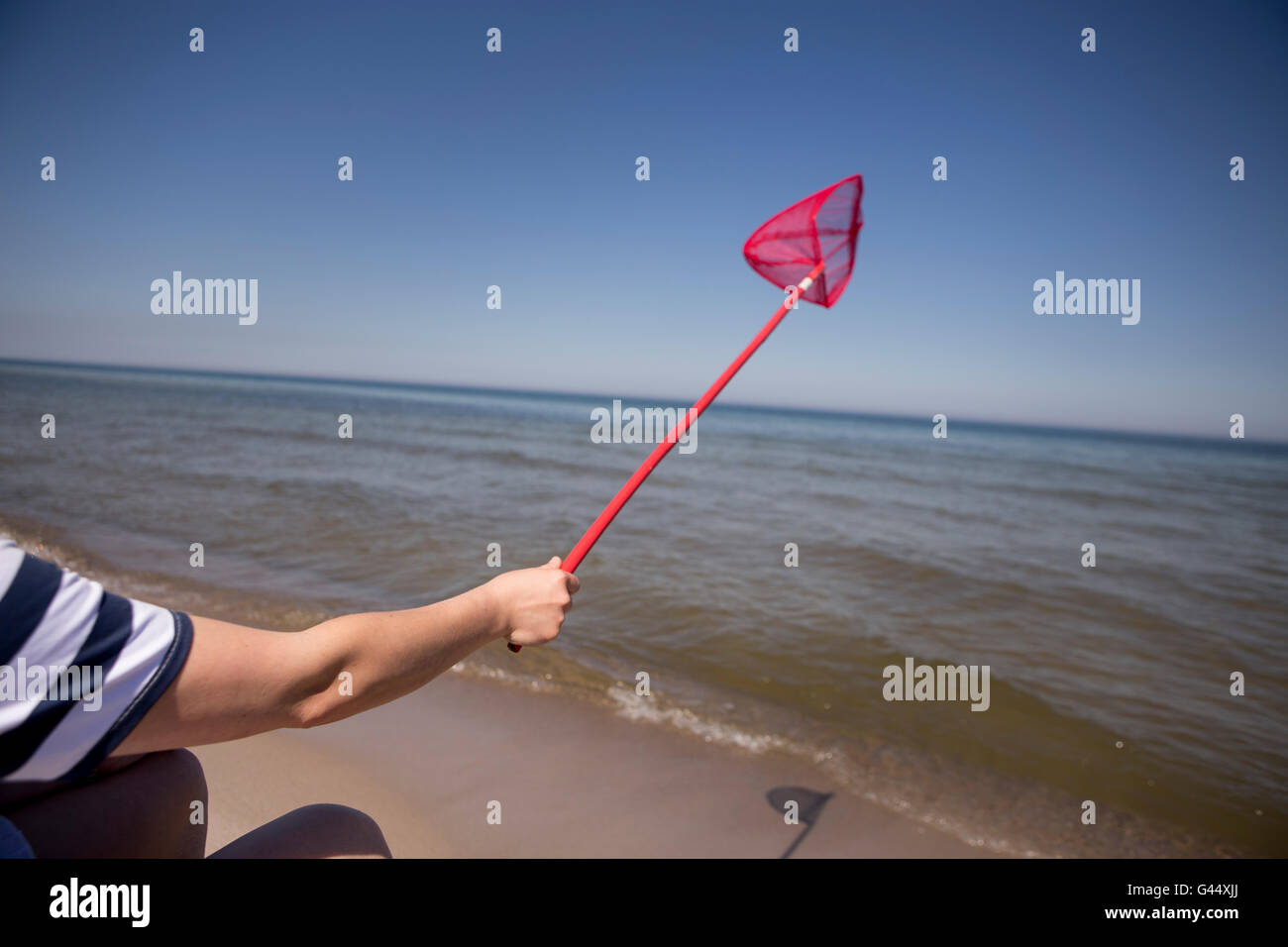 Red butterfly net Stock Photo - Alamy