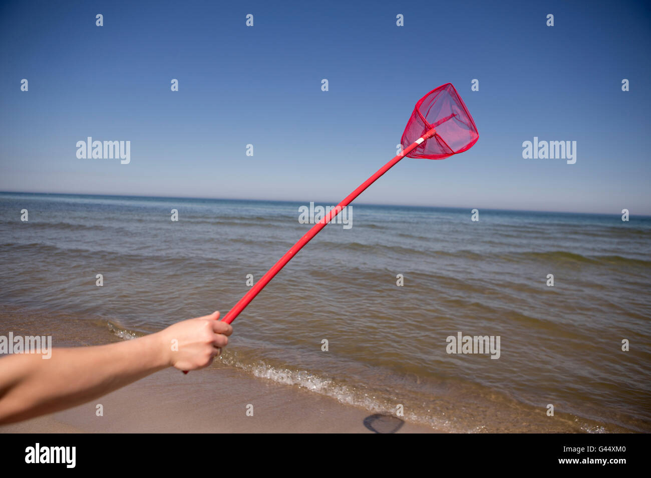 Red butterfly net Stock Photo - Alamy
