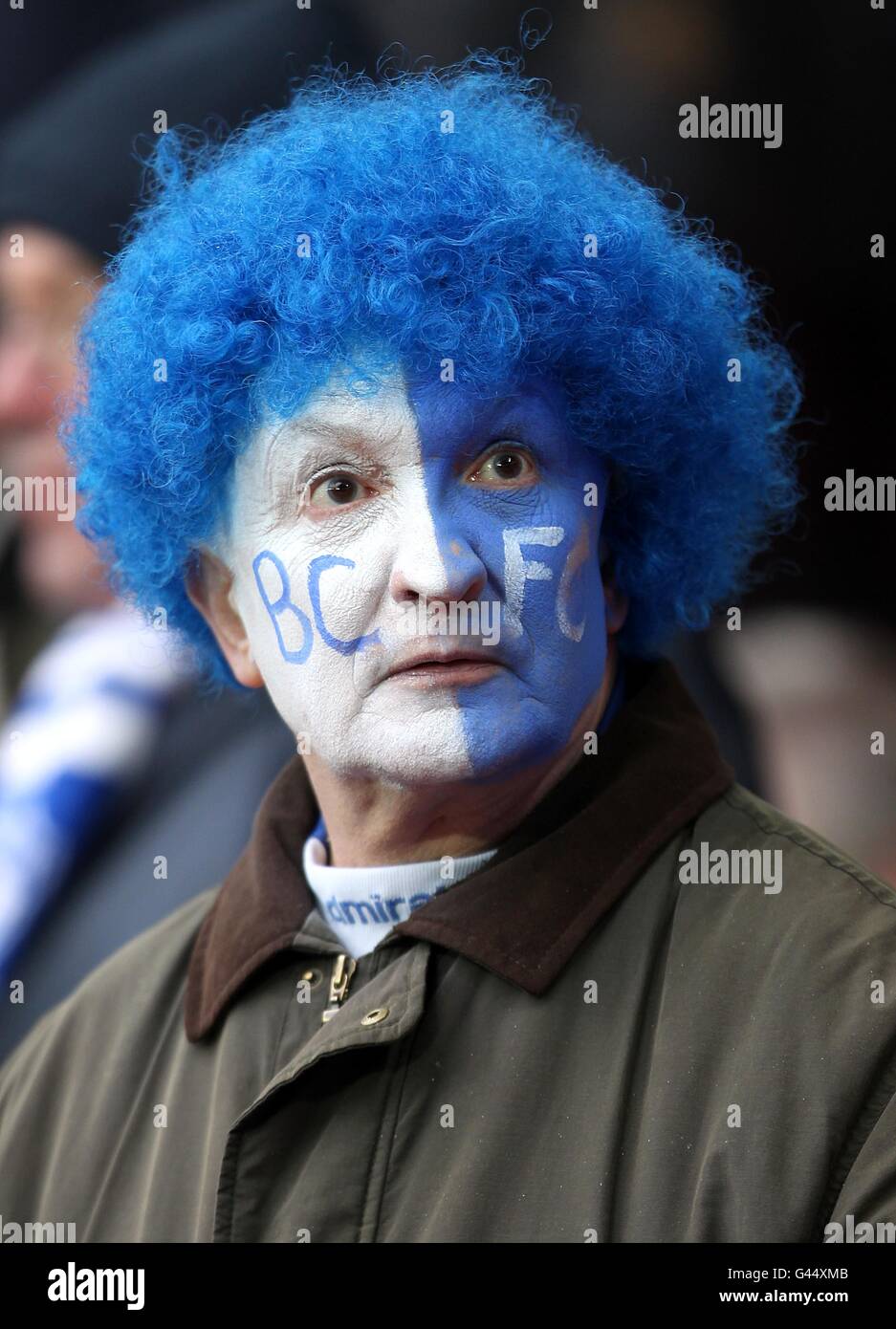 Head shot wig face paint hi-res stock photography and images - Alamy