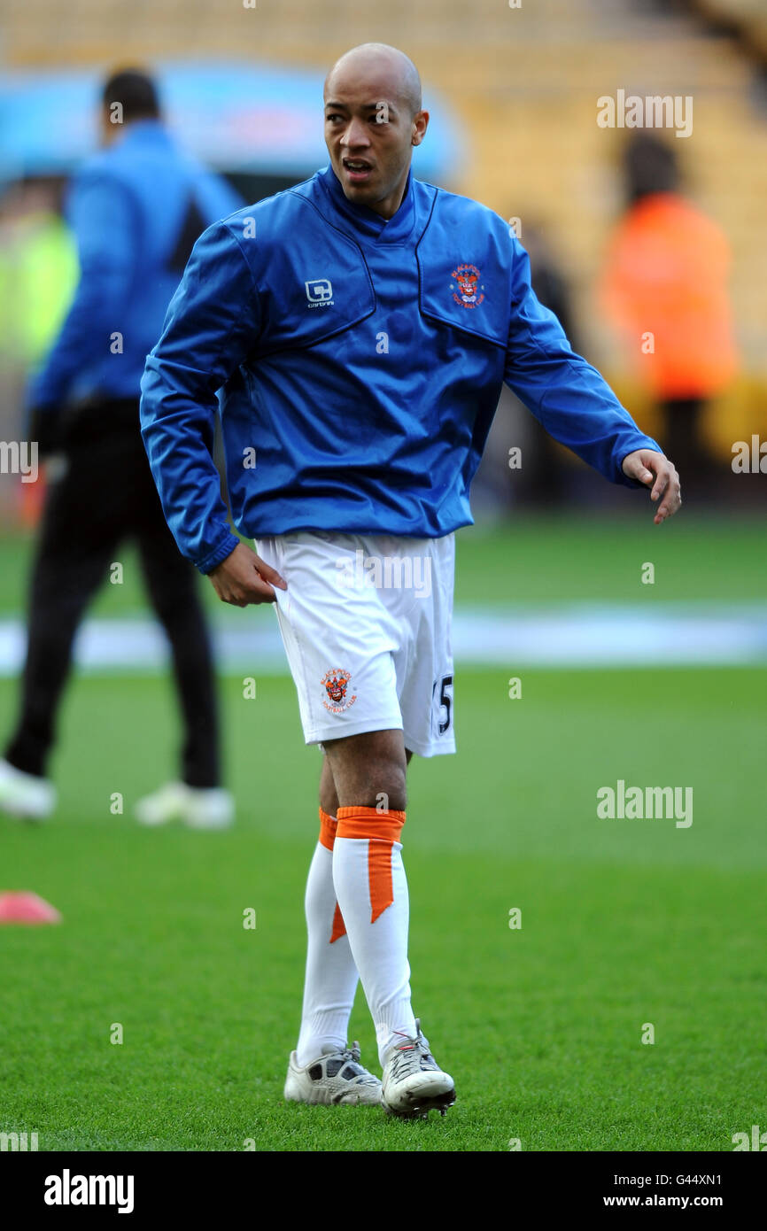 Blackpools alex baptiste warm up hi-res stock photography and images ...