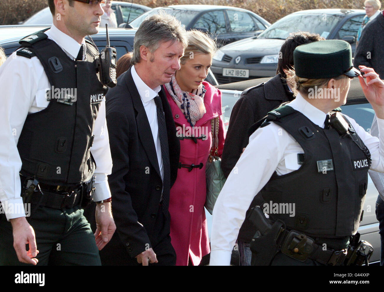 Hazel Stewarts husband David, daughter Lisa and son Andrew, leave ...
