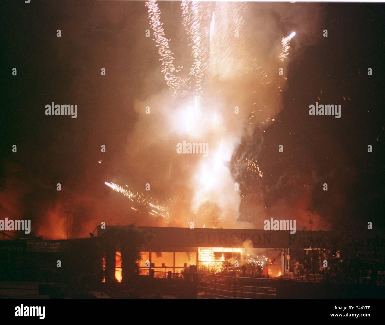 Bonfire Night comes early to a sleepy Hertfordshire village this ...