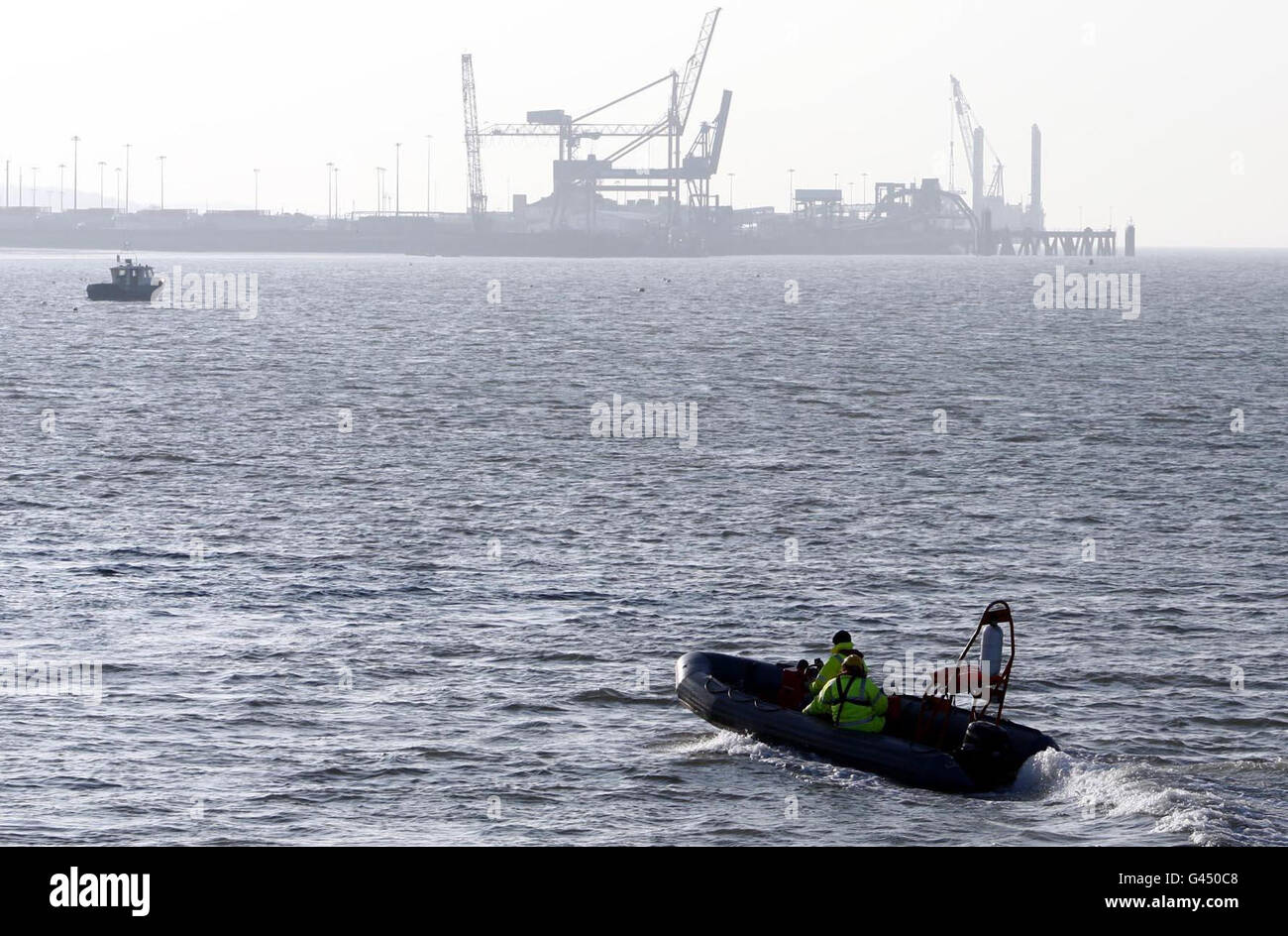 Libyan money ship seized Stock Photo - Alamy