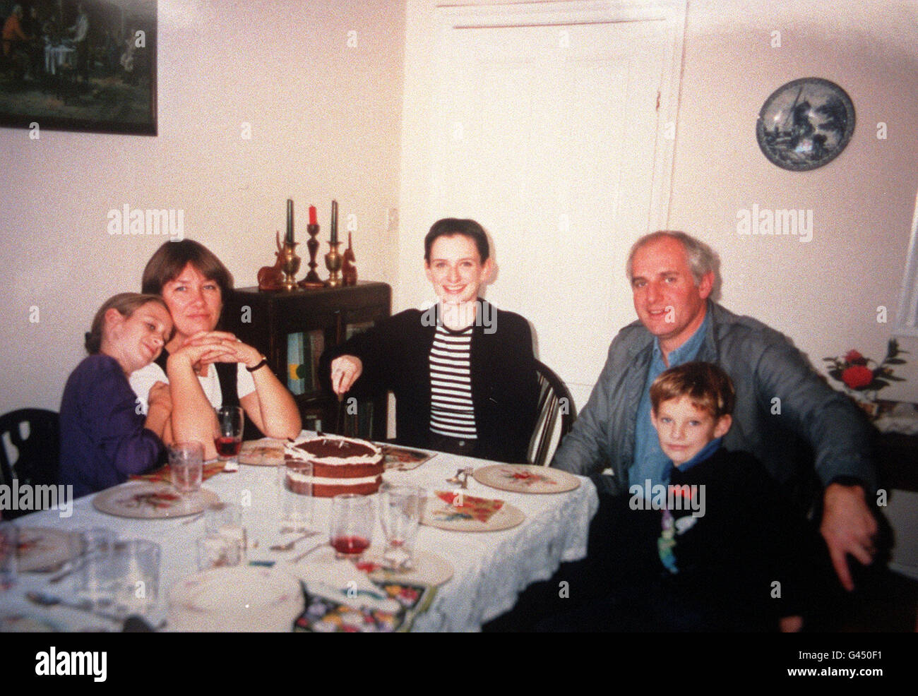 Collect family picture of headmaster David Hattersley, who was killed ...