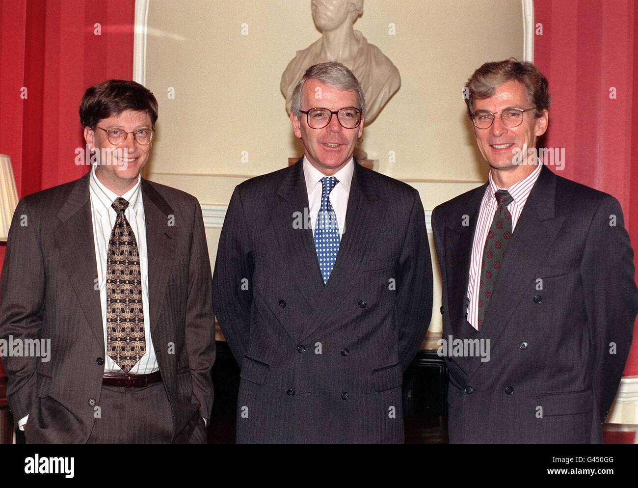 John major billgates hi-res stock photography and images - Alamy