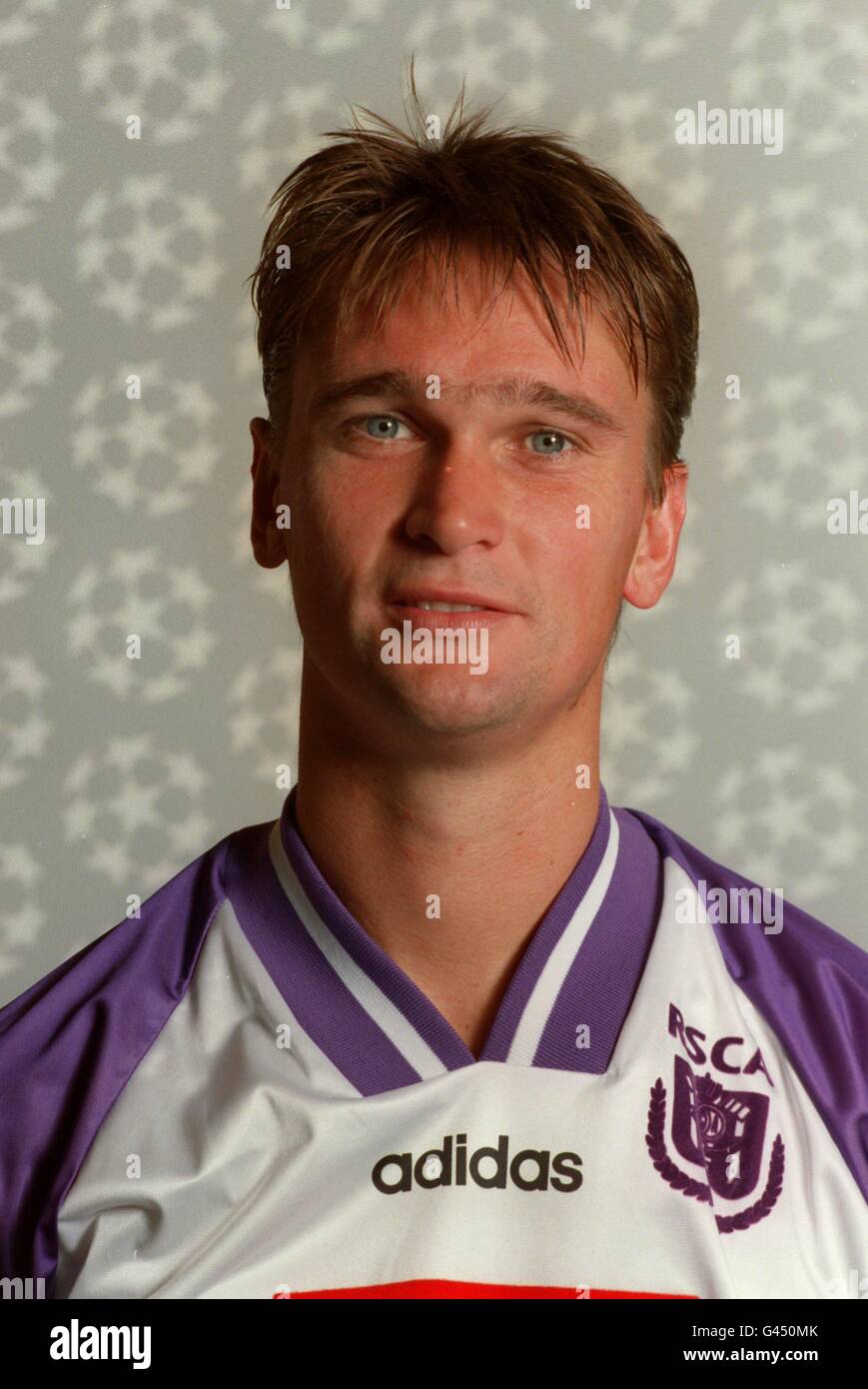 CHAMPIONS LEAGUE SOCCER. OLIVIER SURAY, RSC ANDERLECHT ...