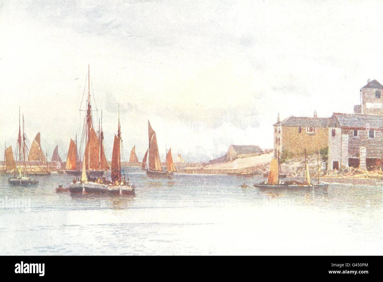 Brixham trawlers hi-res stock photography and images - Alamy