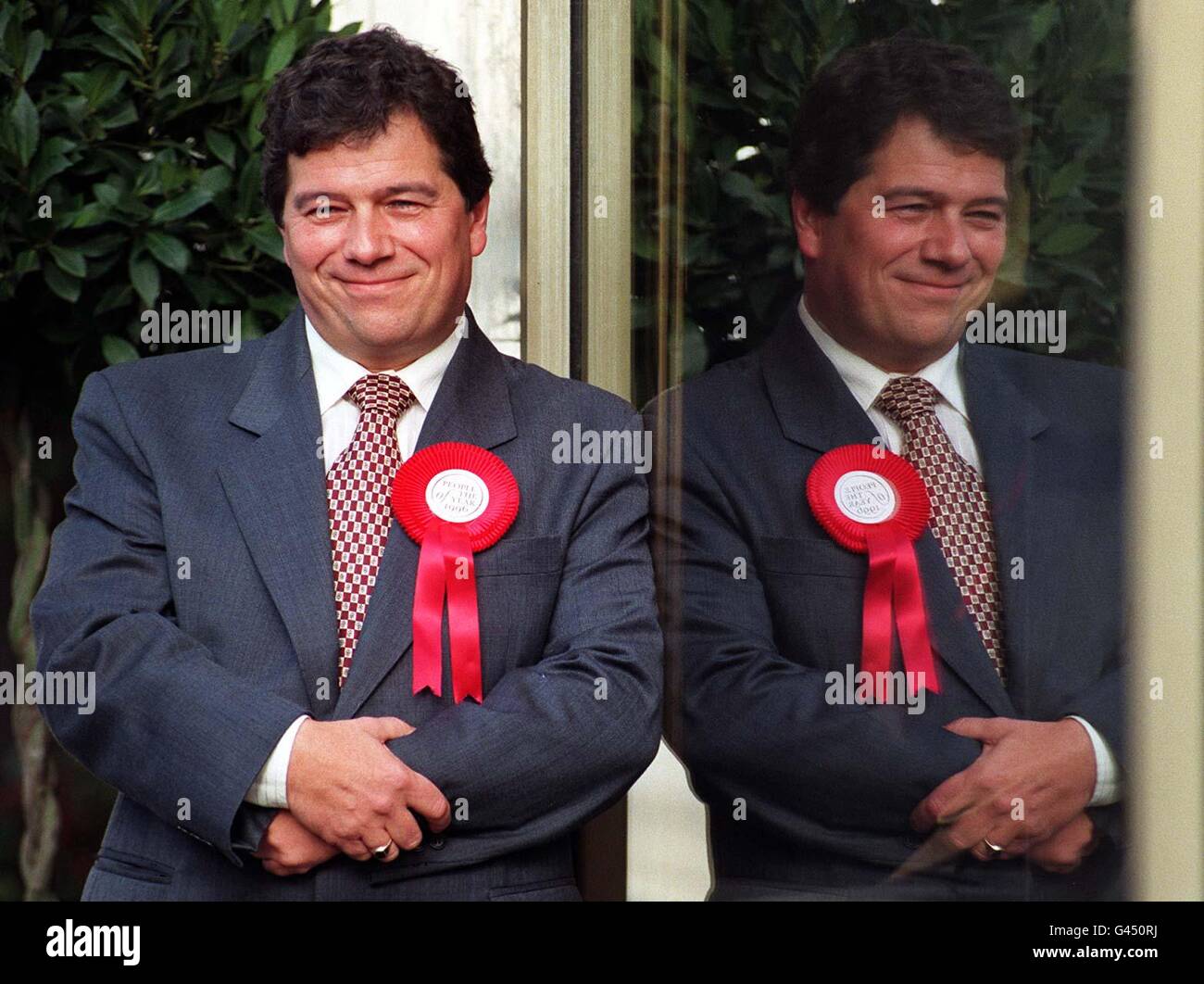 Mirror image for Ron Taylor, who was honoured in the 1996 RADAR (Royal ...
