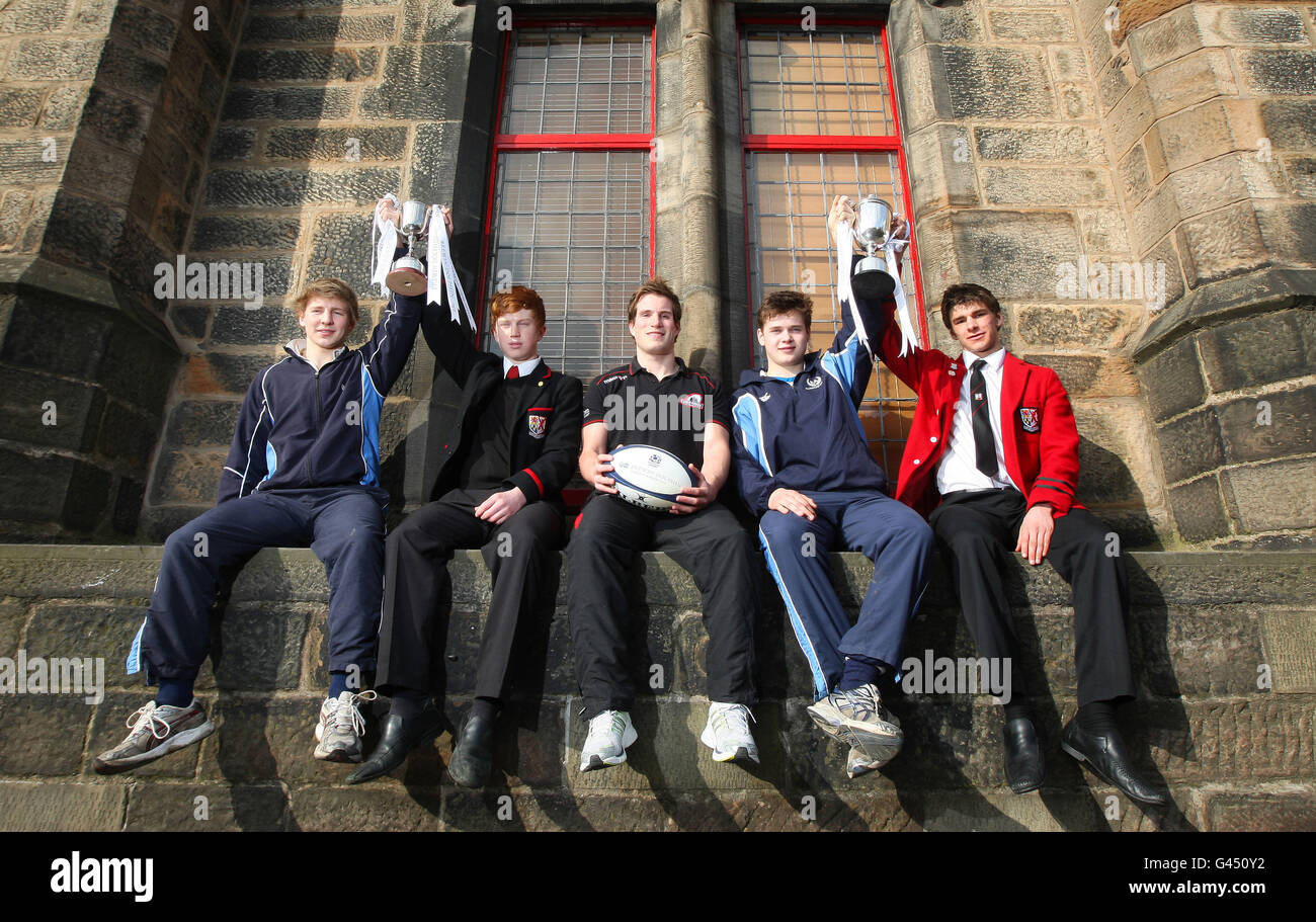 Rugby Union - Brewin Dolphin Schools Finalists Photocall - Edinburgh ...