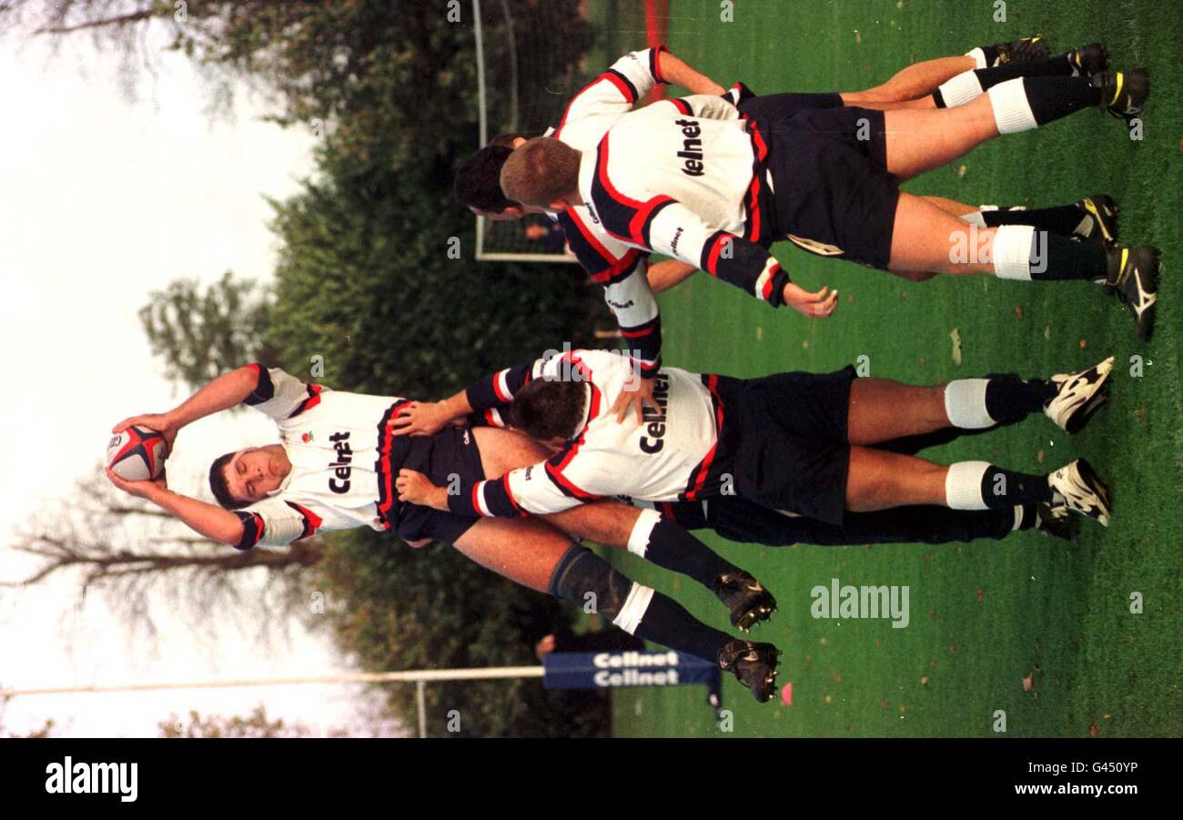 Rugby Training Shaw Stock Photo - Alamy