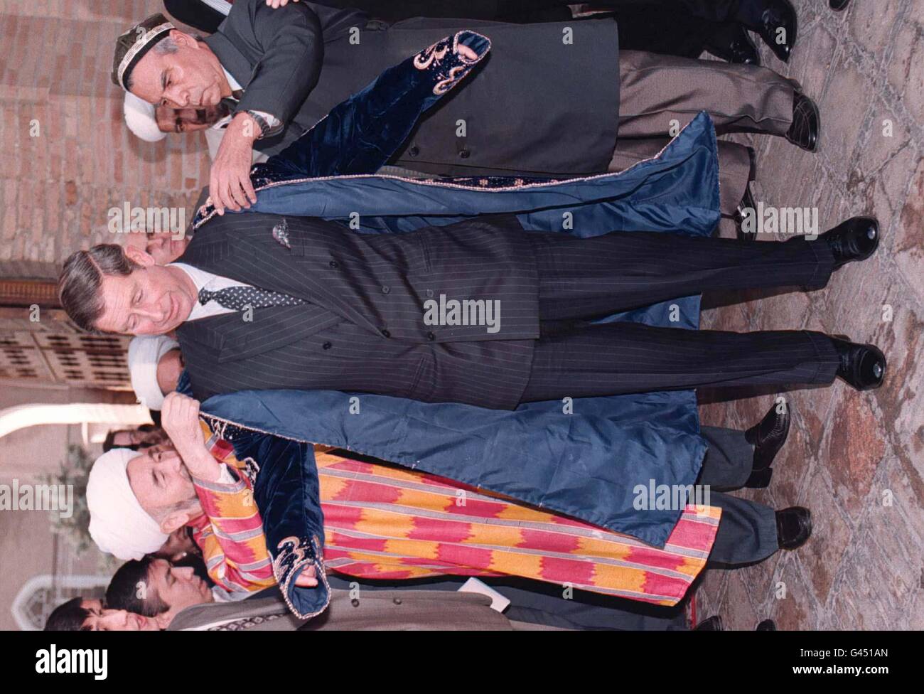 Prince charles red coat hi-res stock photography and images - Alamy