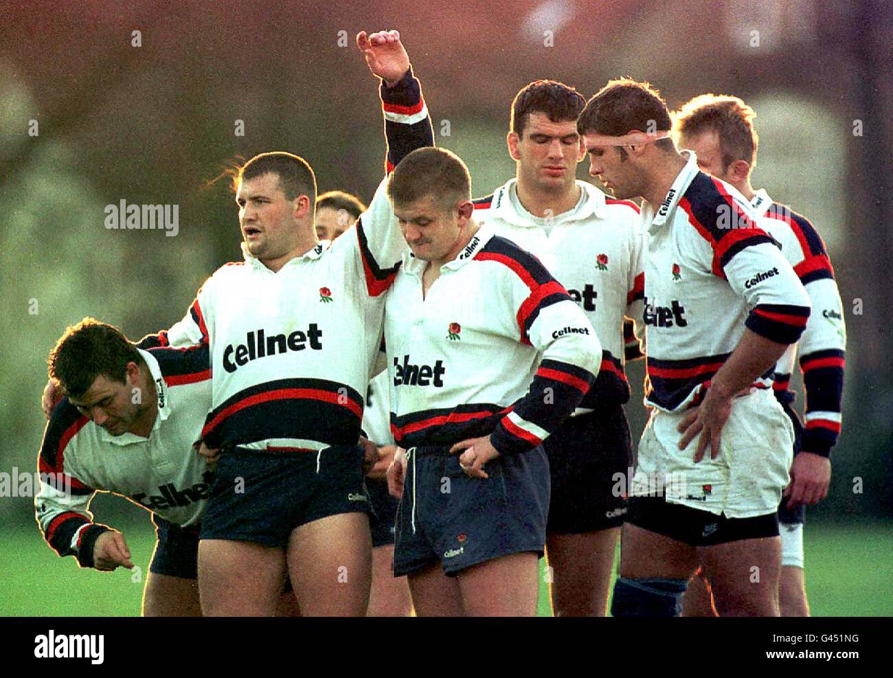 Rugby England training 5 Stock Photo - Alamy