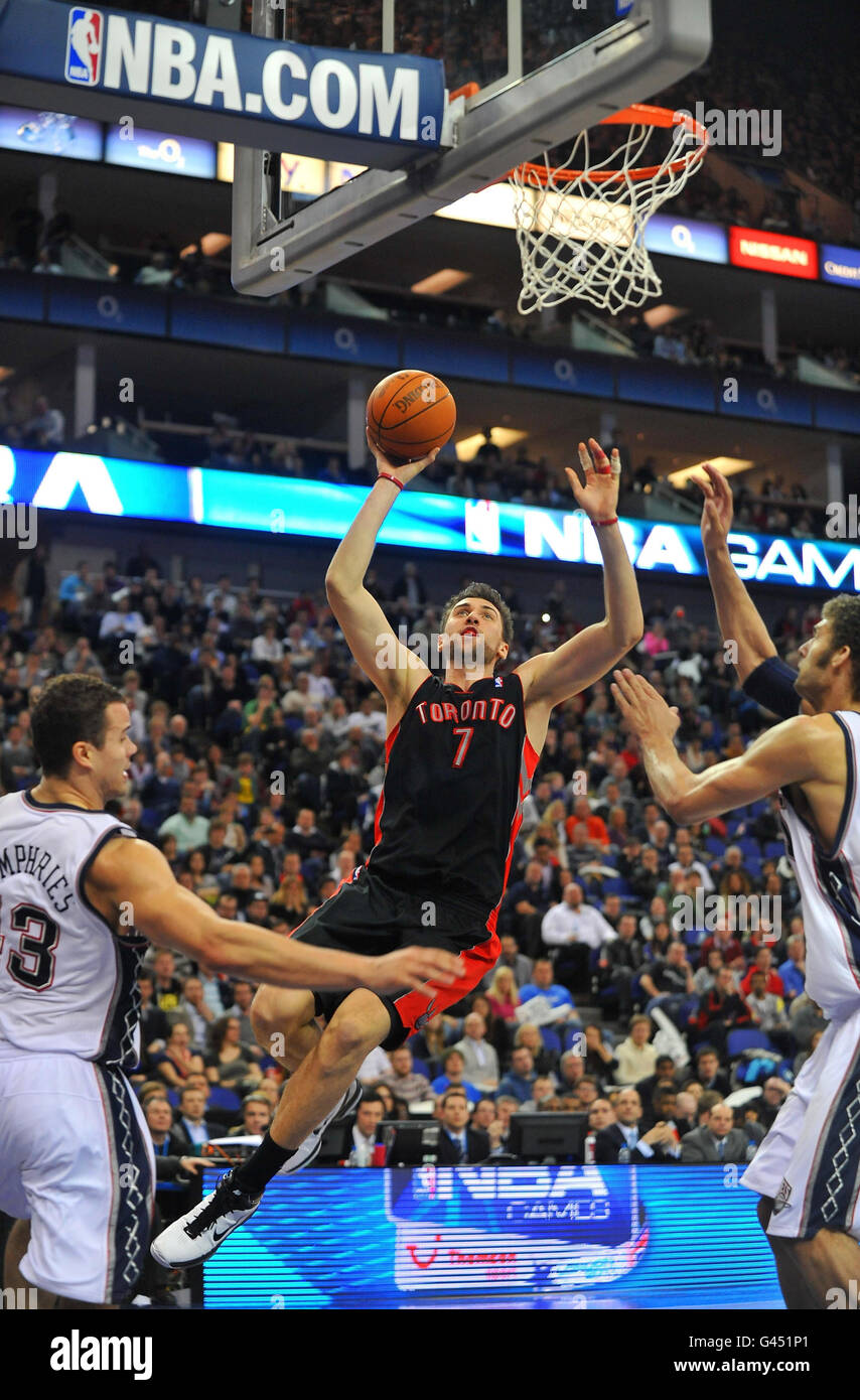 Basketball - NBA - Game Two - New Jersey Nets v Toronto Raptors - o2 ...