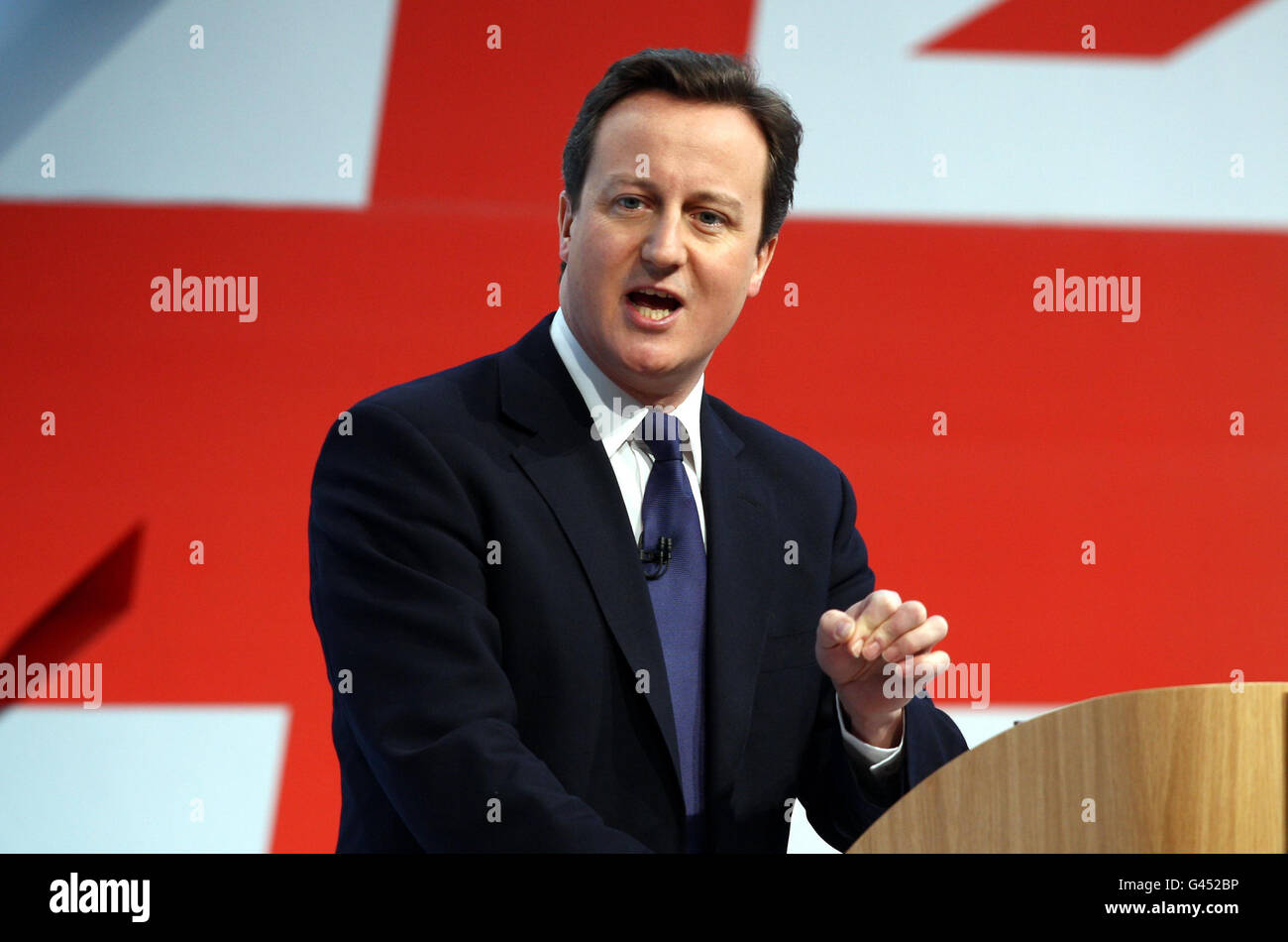Conservative Party Welsh Spring conference Stock Photo - Alamy
