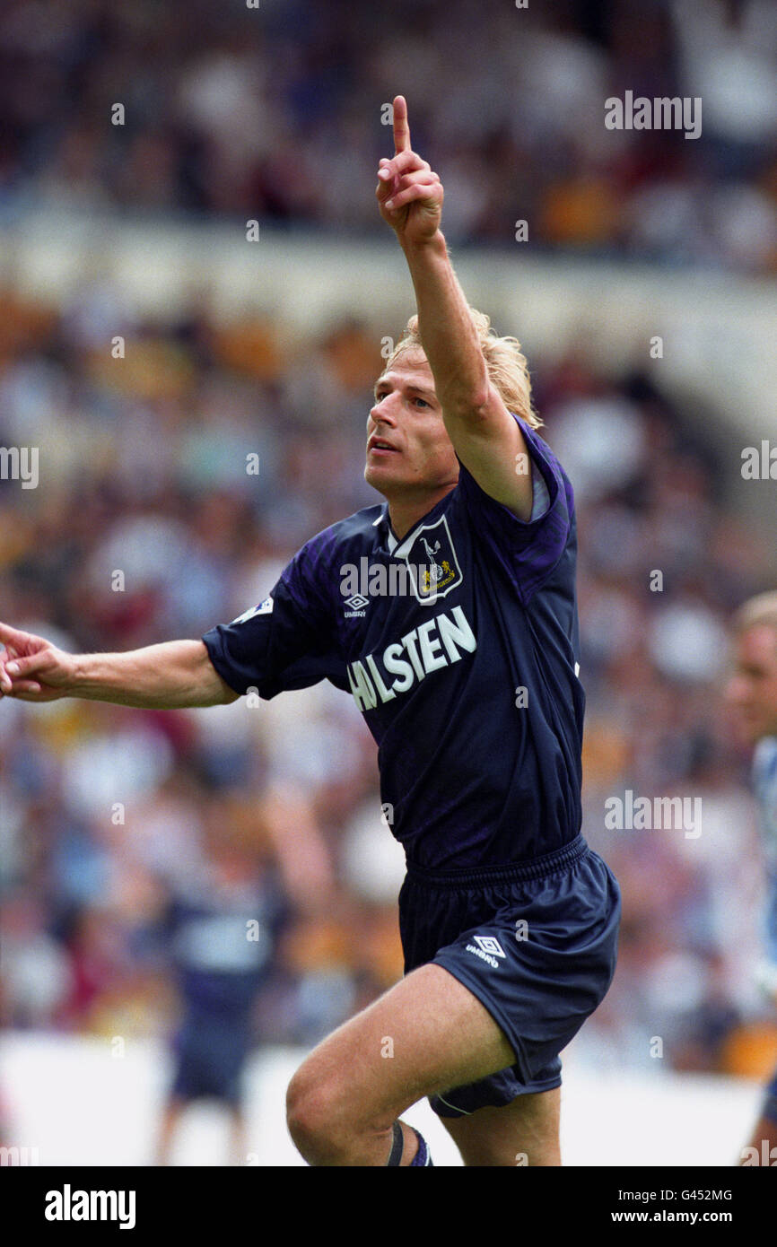 Celebrates jurgen klinsmann hi-res stock photography and images - Alamy