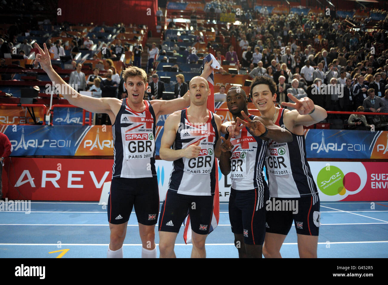 Great Britain's (left to right) Richard Buck, Richard Strachan, Nigel ...
