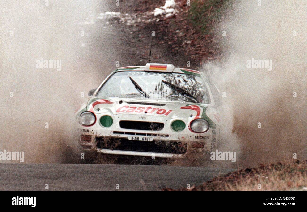 Network Q RAC Rally. Making a splash.. Rally leader Armini Schwarz of ...
