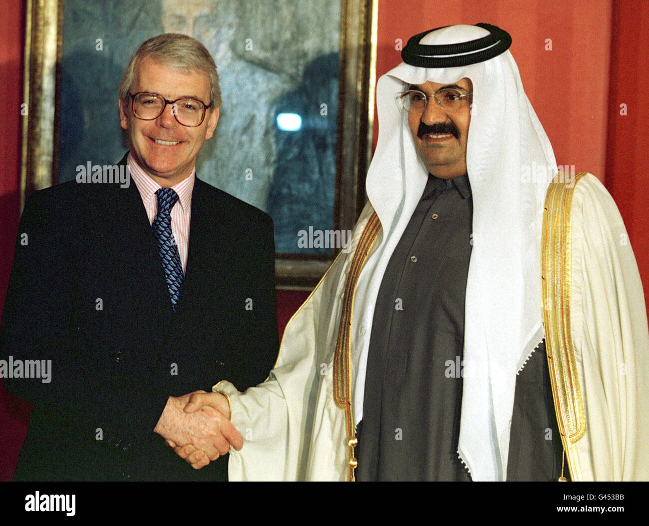 Ruler of qatar hi-res stock photography and images - Alamy