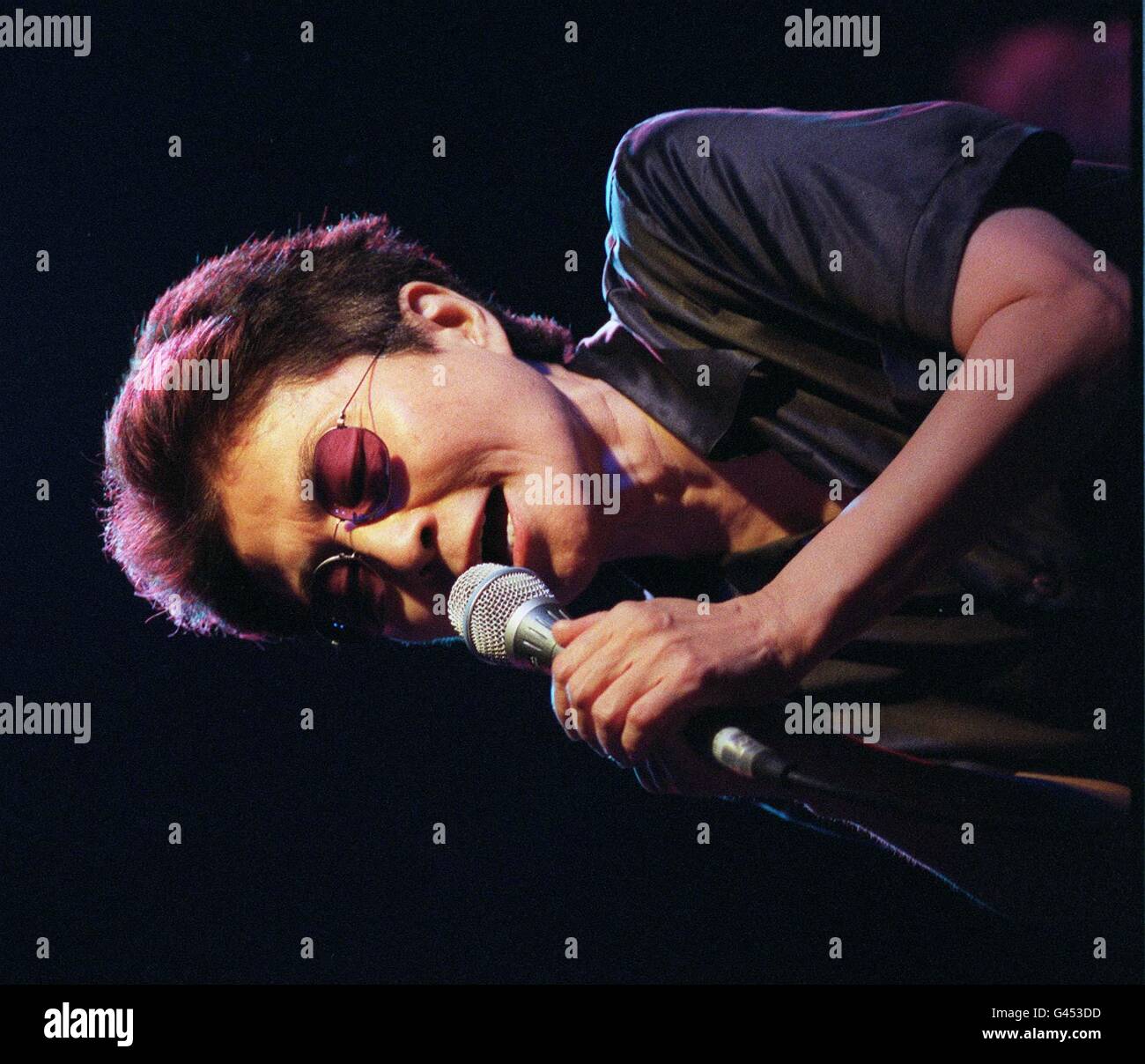 Yoko Ono on stage Stock Photo - Alamy