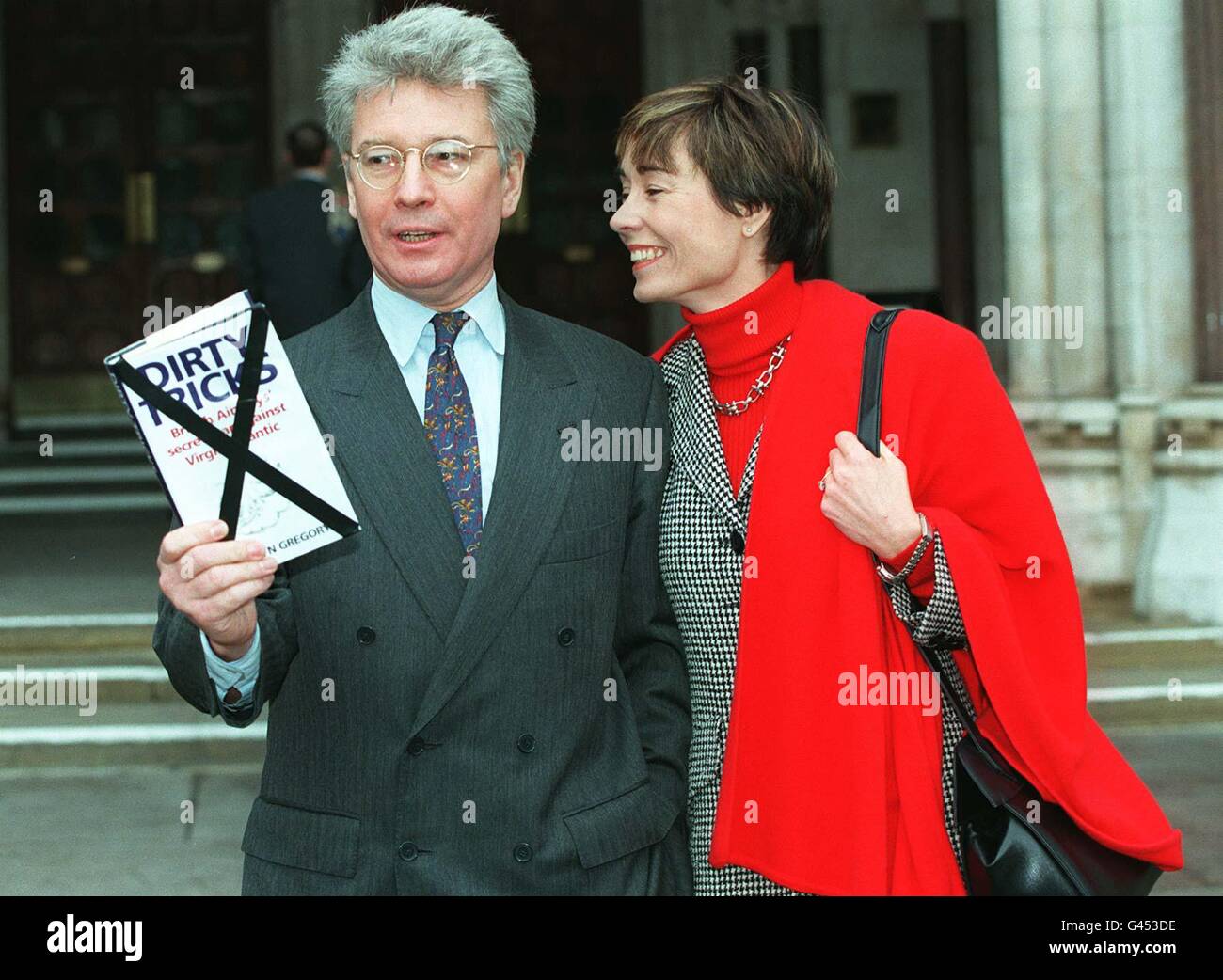 Former British Airways PR man Brian Basham and his partner Lynne ...