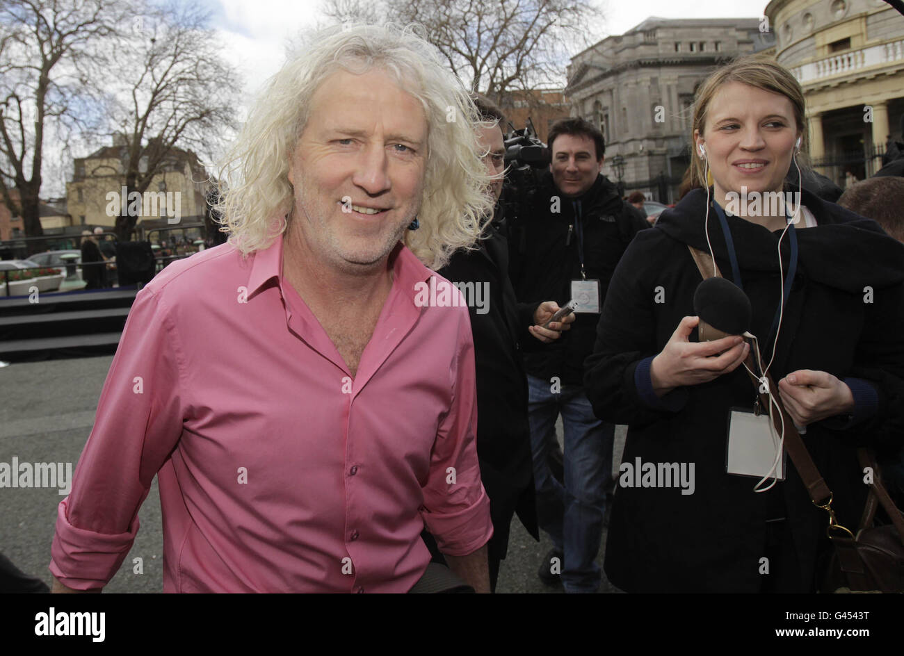 First day of the Dail Stock Photo - Alamy