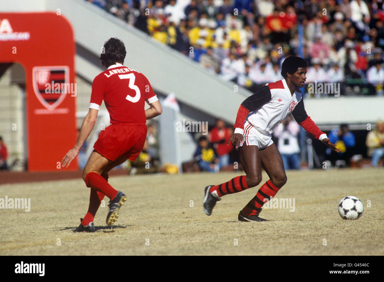 Liverpools mark lawrenson hi-res stock photography and images - Alamy