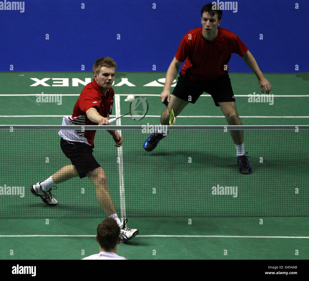 Great Britain's Marcus Ellis (left) and Peter Mills during their 1st ...