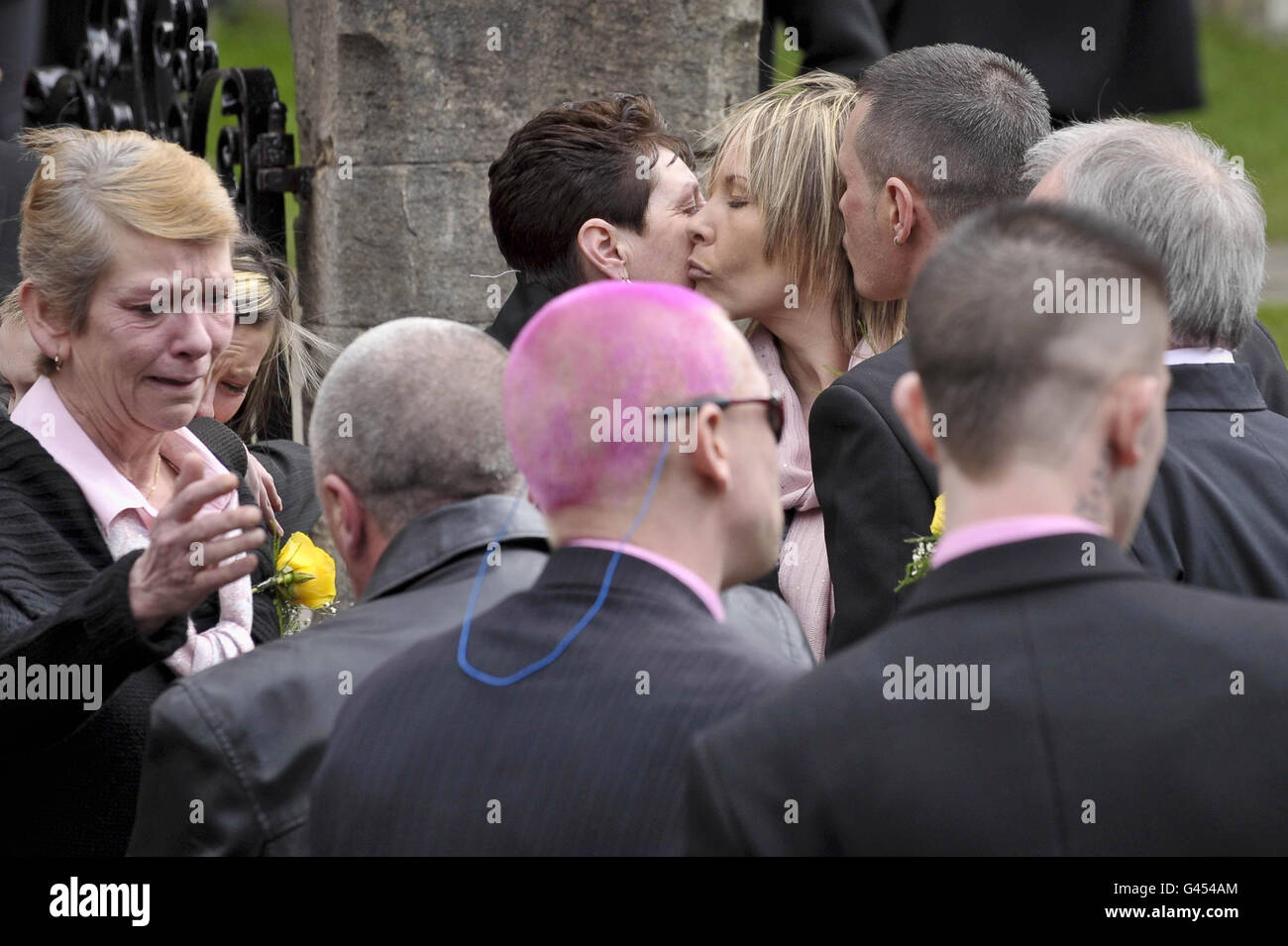 Nikitta Grender funeral Stock Photo - Alamy